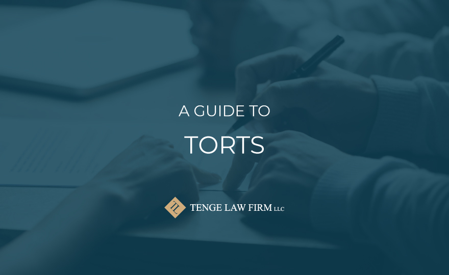 A Guide to Torts - Tenge Law Firm